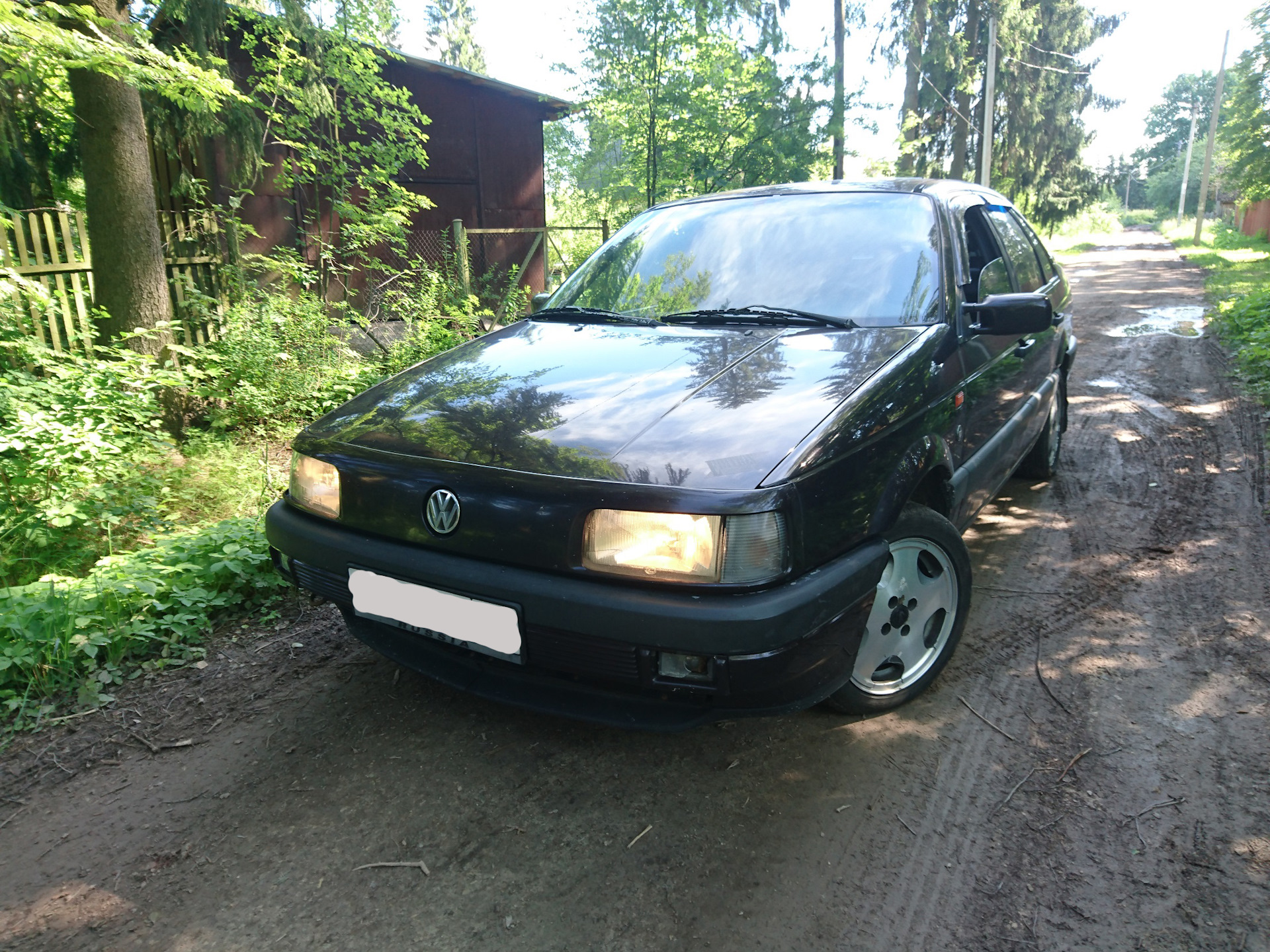 Купил 15 VW Estoril или Fire and Ice… — Volkswagen Passat B3, 2 л, 1992 ...