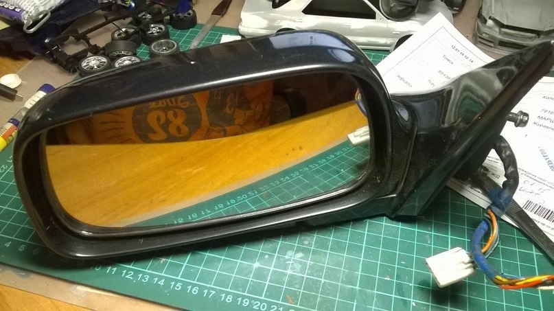 Прикупил зеркало для Камри — Toyota Camry (V30), 2 л, 1992 года ...