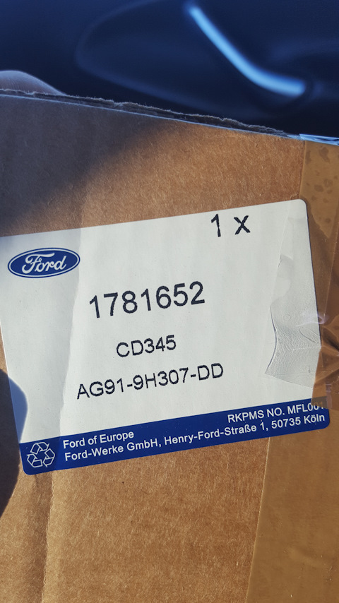 1781652 Насос топливный Ford | Запчасти на DRIVE2