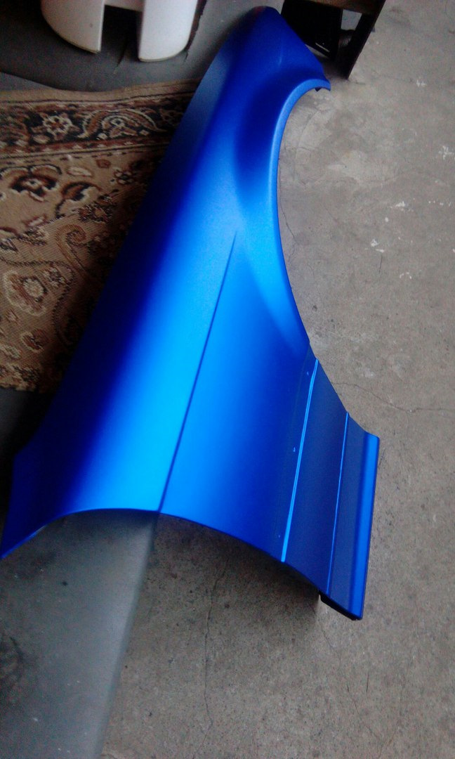 Синий матовый хром — BMW 3 series Coupe (E36), 1,8 л, 1992 года ...