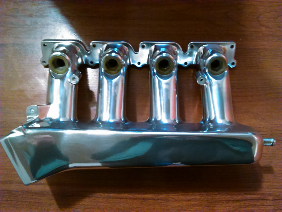 polish intake manifold 1.8t 20v — Москвич 2141, 1,8 л, 1990 года ...