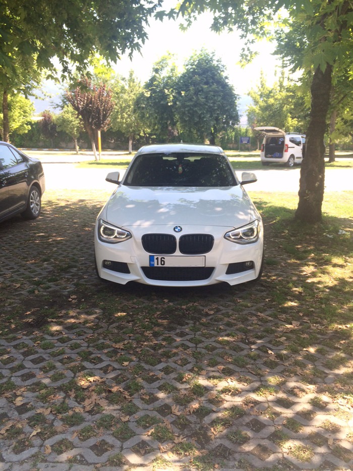 White F20 ///M Performance Transformation — BMW 1 series (F20), 1,6 л ...