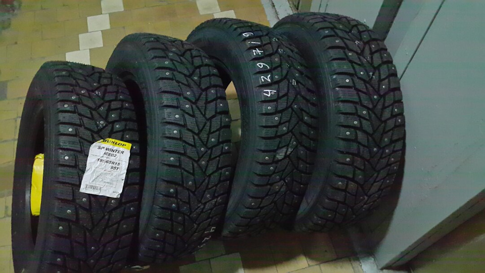 Зимняя резина Dunlop SP Winter ICE02 — KIA Ceed (1G), 1,6 л, 2012 года ...