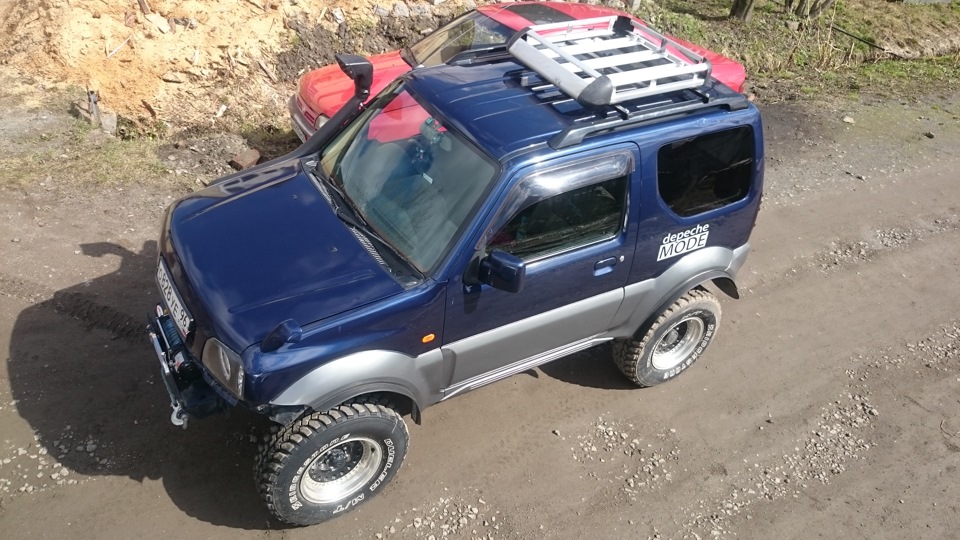 Багажник на крышу. Как вам? — Suzuki Jimny (1G), 1,5 л, 2006 года ...