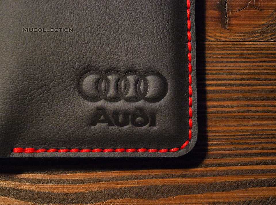 AUDI /// Портмоне для автомобильных документов — MUcollection на DRIVE2