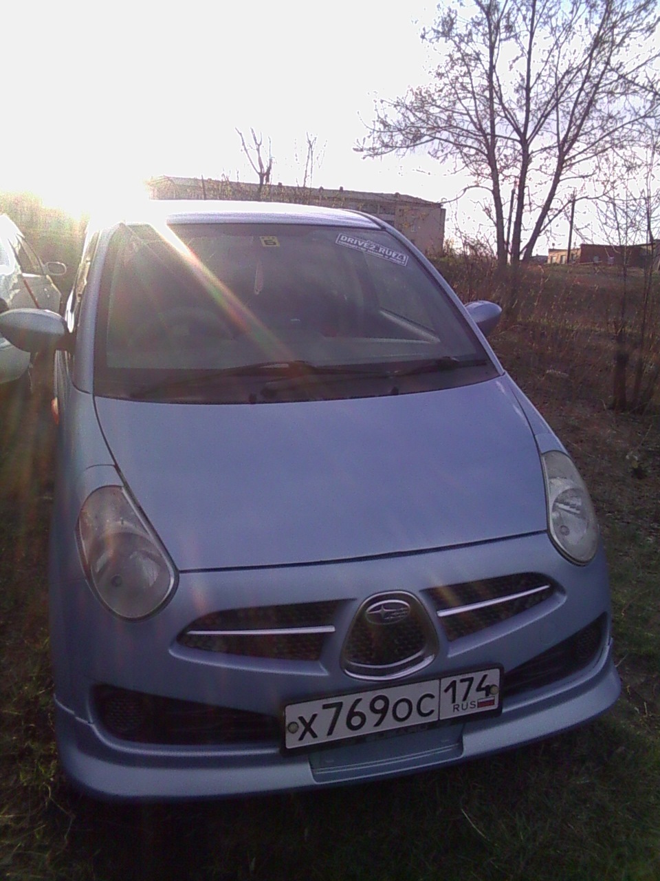 мой Борька бабник) и чистый бабник) — Subaru R2, 0,7 л, 2003 года ...