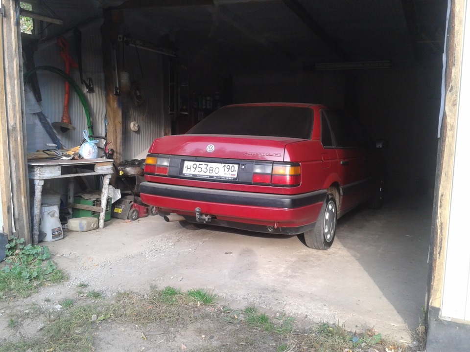 Бампера — Volkswagen Passat B3, 1,8 л, 1991 года | стайлинг | DRIVE2