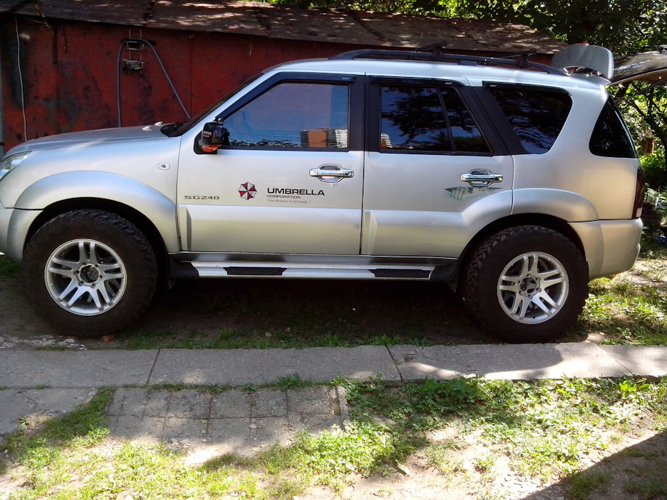 Cooper Discoverer STT — Derways Aurora, 2,4 л, 2006 года | шины | DRIVE2