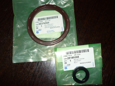 96376569 Сальник коленвала задний (80x98x10) / Chevrolet, OPEL 1.0-1.6 ...