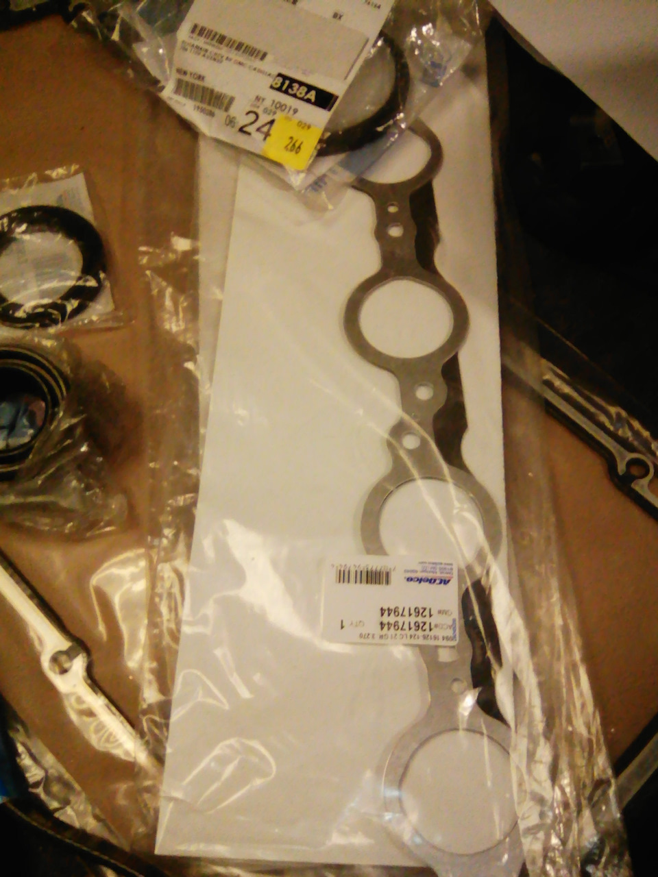 12617944 Прокладка выпускного коллектора / Chevrolet Camaro, Corvette ...