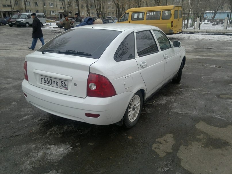 задние фонари — Lada Приора хэтчбек, 1,6 л, 2008 года | тюнинг | DRIVE2
