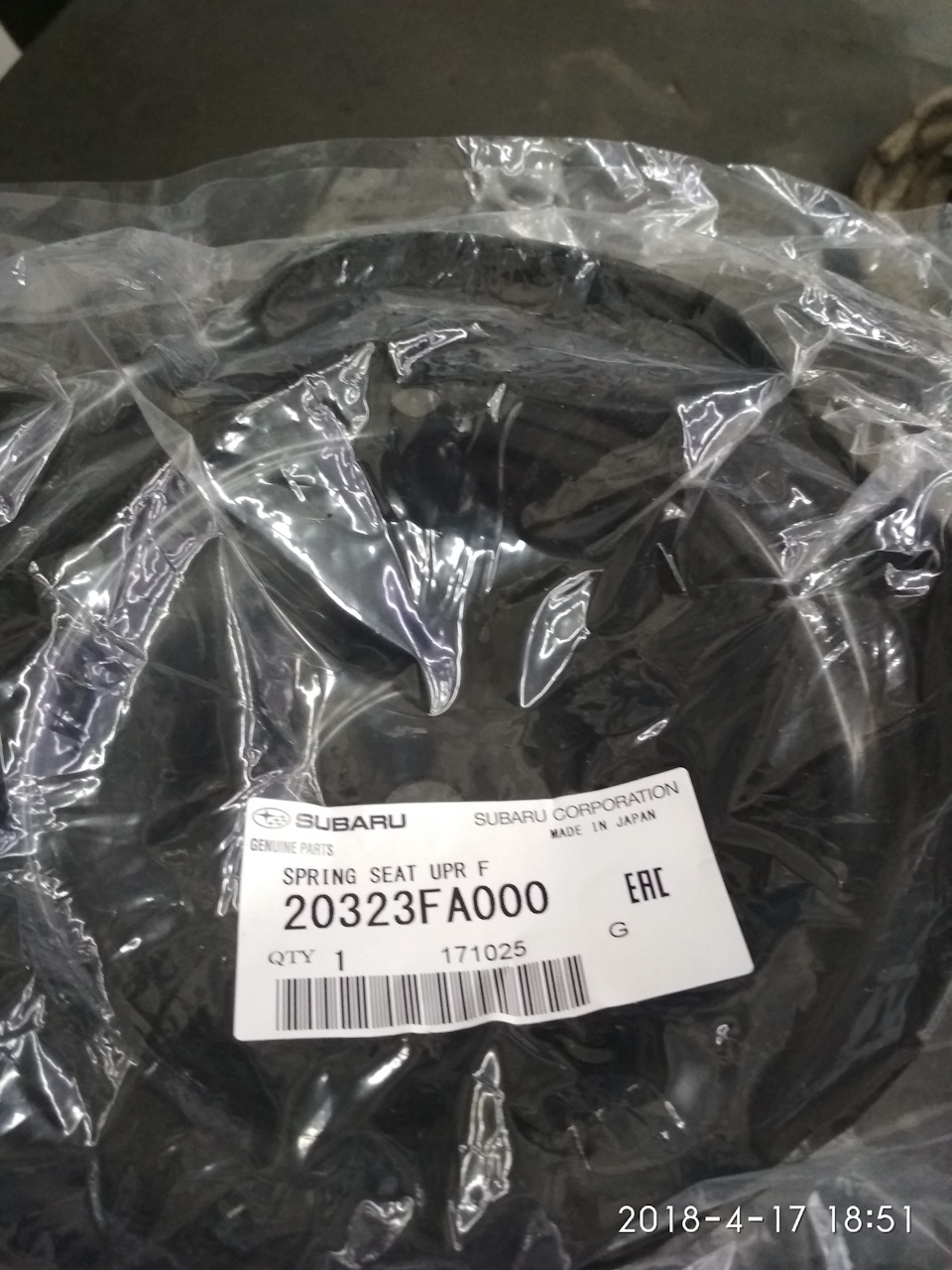 Установка накопленных железок — Subaru Impreza WRX (GD/GG), 2 л, 2001 ...