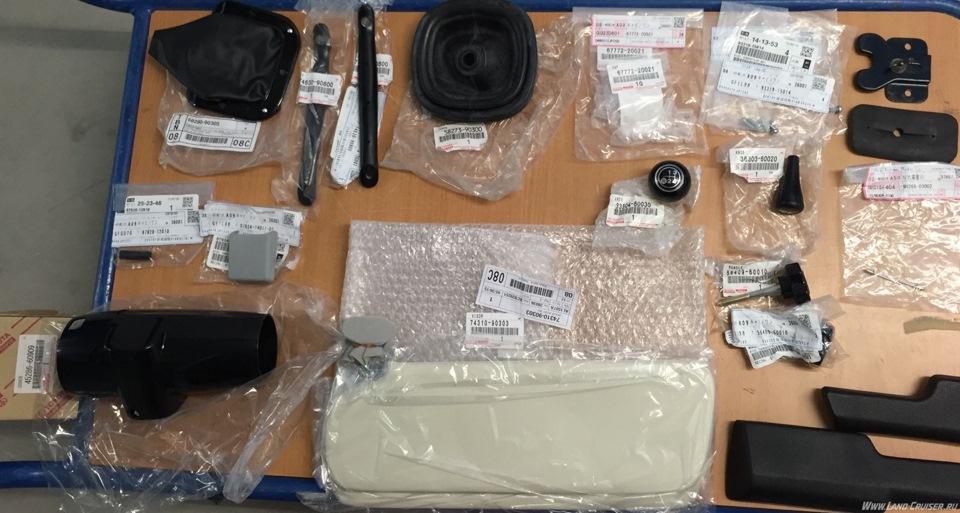 Фотографии и партнамберы.оригинальных запчастей для Toyota Land cruiser ...