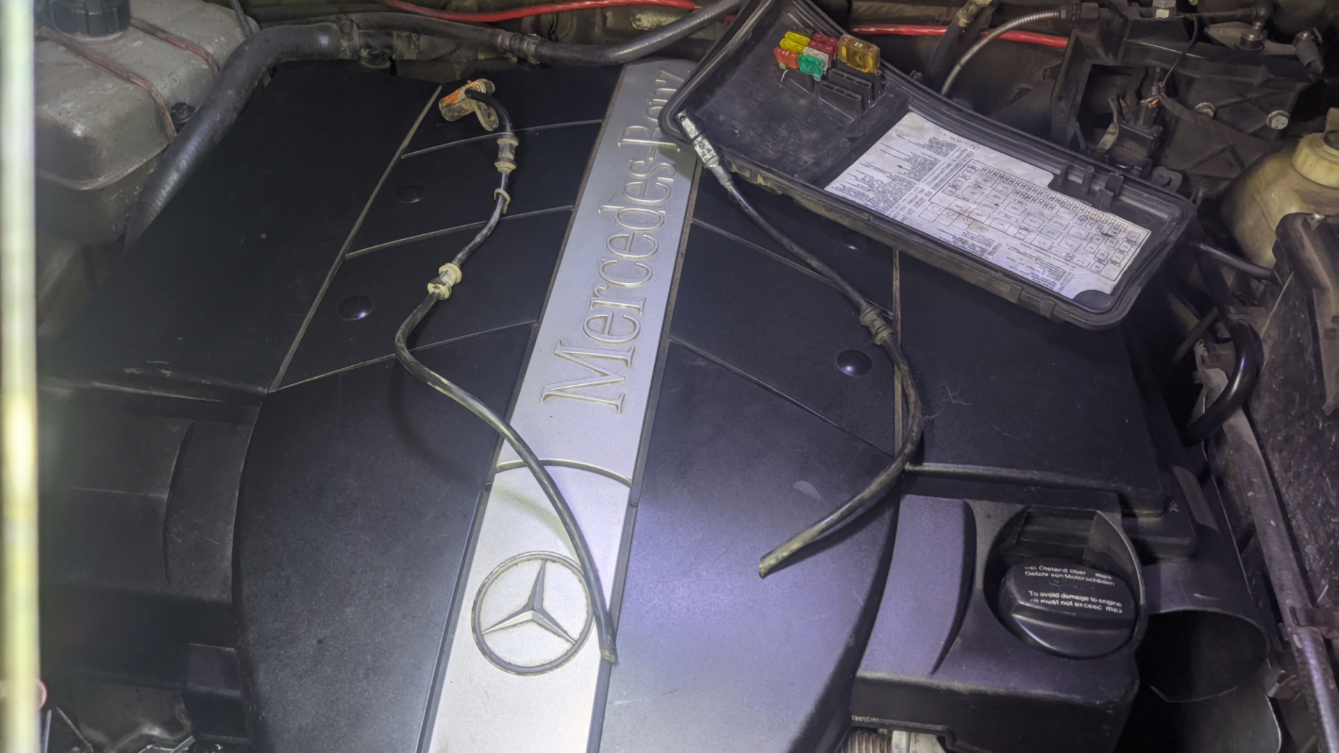 Кочка и проблемы с проводкой — Mercedes-Benz M-Class (W163), 3,2 л ...