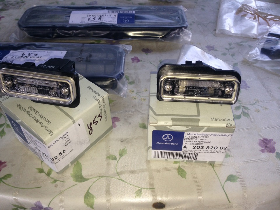 Новые запчасти — Mercedes-Benz E-Class (W211), 2,6 л, 2003 года ...