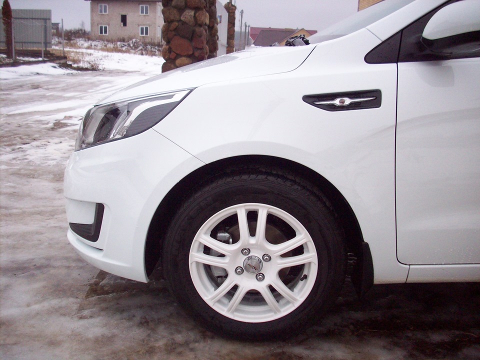 Xtrike X-105 — KIA Rio (3G), 1,4 л, 2014 года | колёсные диски | DRIVE2