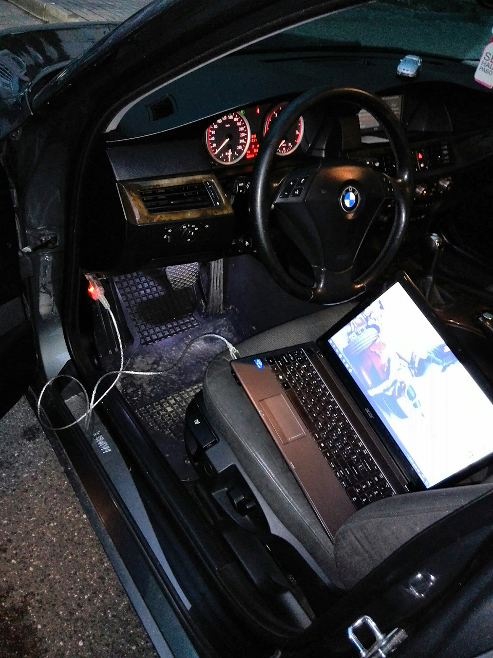 Инициализация RLS — BMW 5 series (E60), 3 л, 2005 года | электроника ...