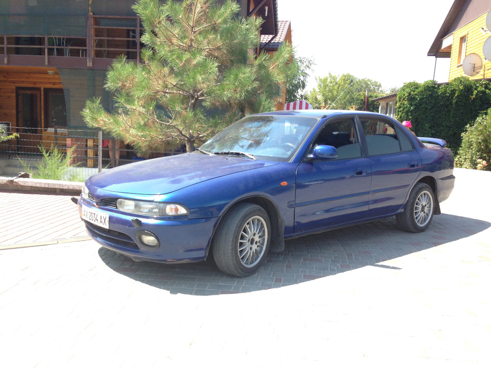 Поездка в 1200км — Mitsubishi Galant (7G), 1,8 л, 1995 года ...