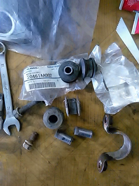 Стабилизатор задний — Subaru SVX, 3,3 л, 1994 года | своими руками | DRIVE2