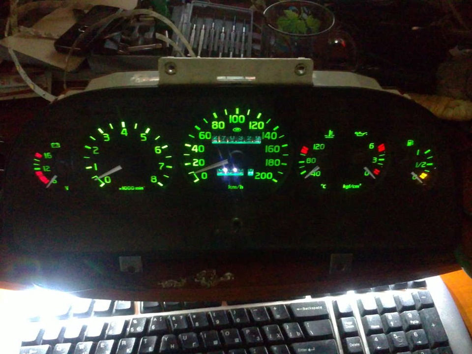приборная панель — ГАЗ 3110, 2,5 л, 2001 года | тюнинг | DRIVE2