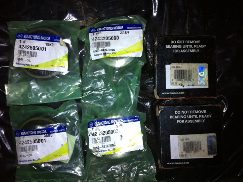 4243205000 Стопорное кольцо задней полуоси SSANG YONG | Запчасти на DRIVE2