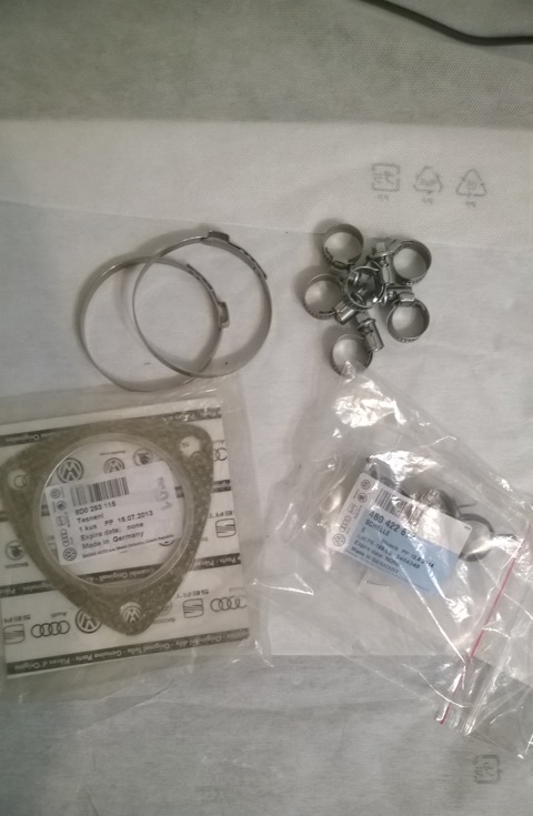 8D0253115 Прокладка, труба выхлопного газа VAG | Запчасти на DRIVE2