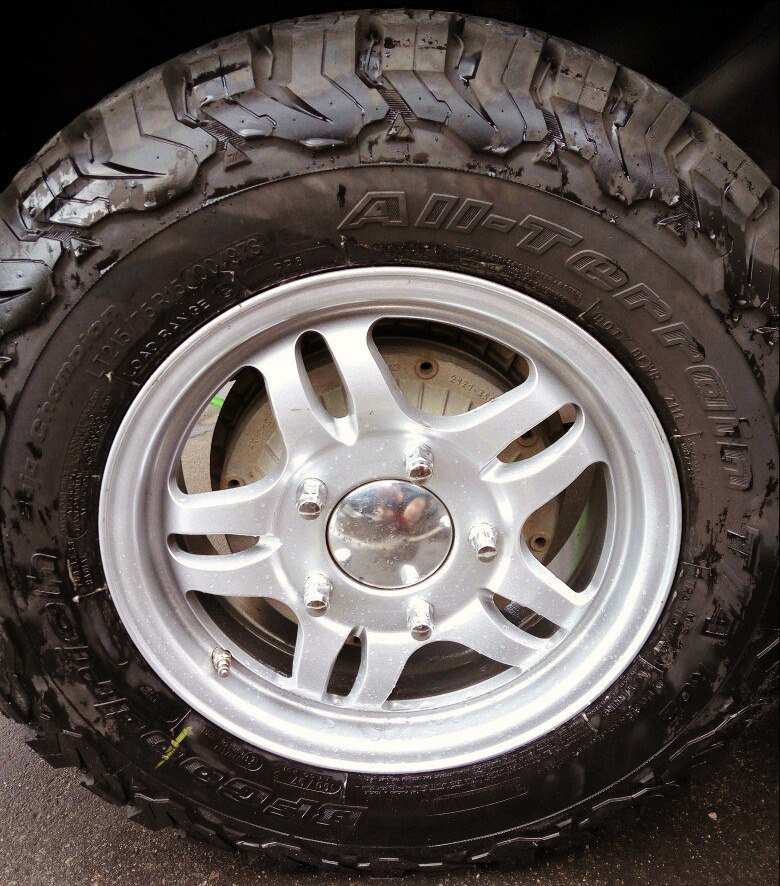 Диски ВСМПО "Тайга" — Lada 4x4 3D, 1,6 л, 1989 года | колёсные диски ...