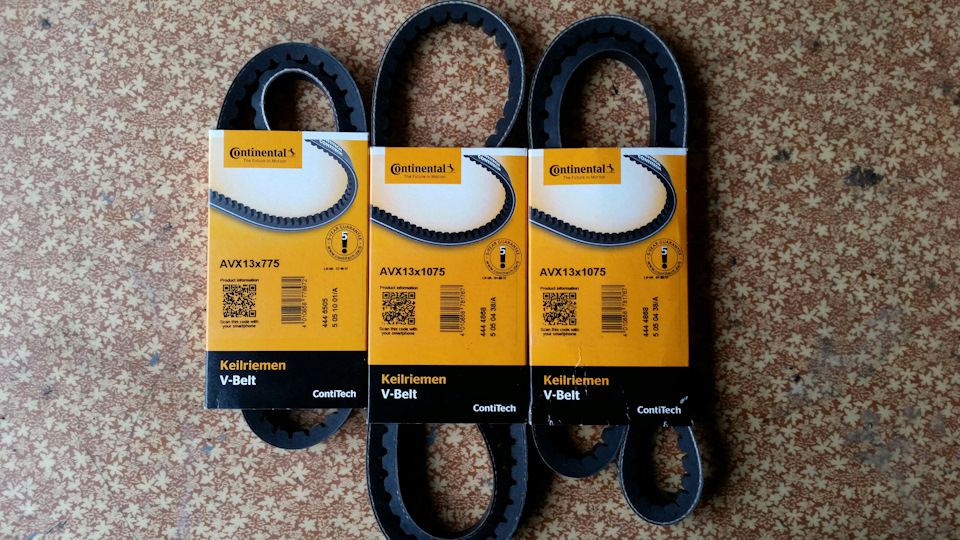 AVX13X1075 {Volvo, Toyota, Saab, Renault} РЕМЕНЬ КЛИНОВОЙ CONTITECH | Запчасти на DRIVE2