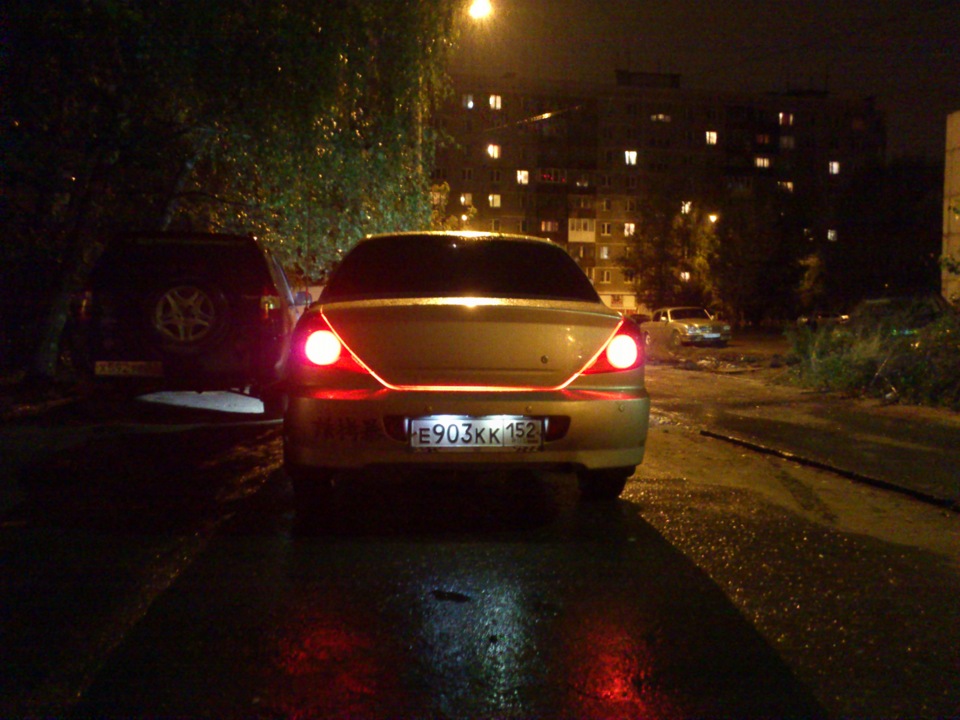 Подсветка крышки багажника — KIA Spectra, 1,6 л, 2007 года | просто так ...