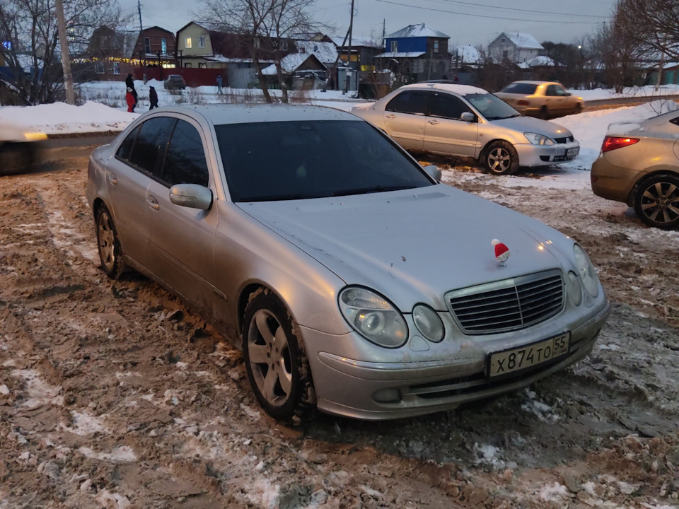 Тонировка — Mercedes-Benz E-Class (W211), 2,6 л, 2002 года | тюнинг ...