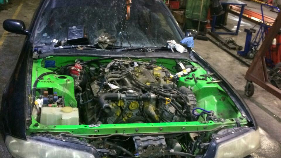 Nissan Skyline (R33) 4.1 бензиновый 1994 | VH41DE на DRIVE2