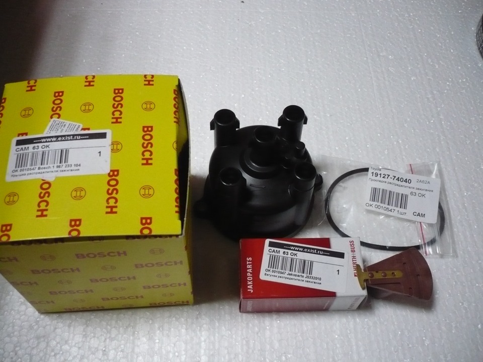 ТО распределителя зажигания — Toyota Corona EXiV (2G), 1,8 л, 1995 года ...