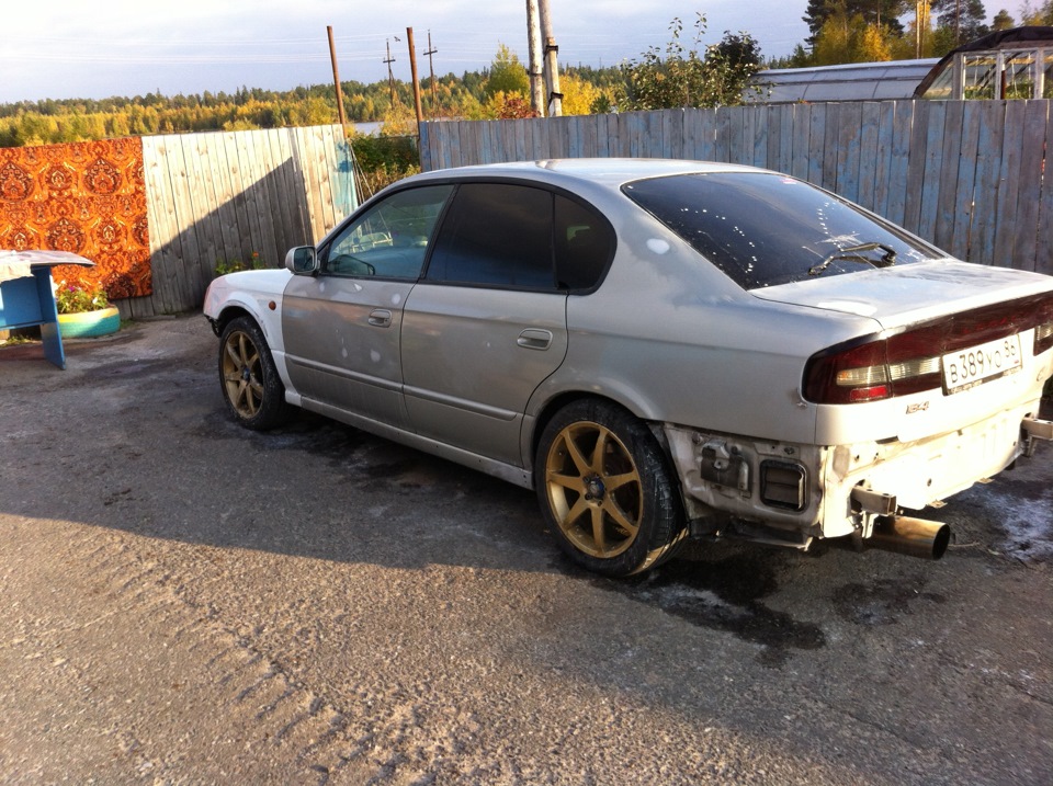 Подготовка — Subaru B4 Be 2 2 л 2000 года кузовной ремонт Drive2