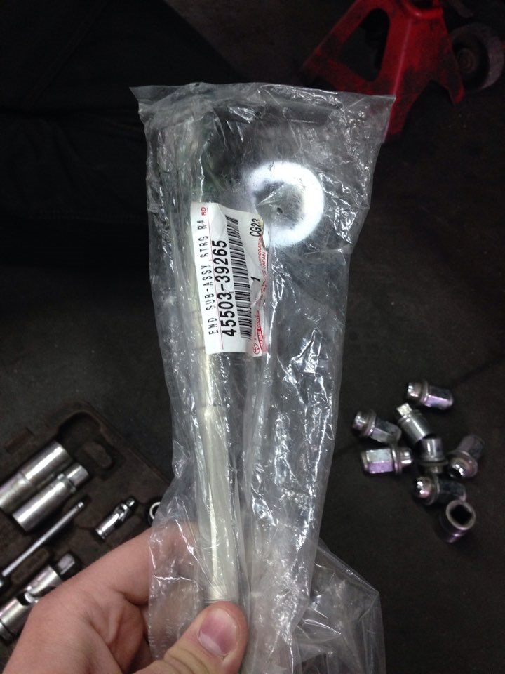 Замена рулевых тяг. — Toyota Land Cruiser Prado 120-series, 4 л, 2007 ...