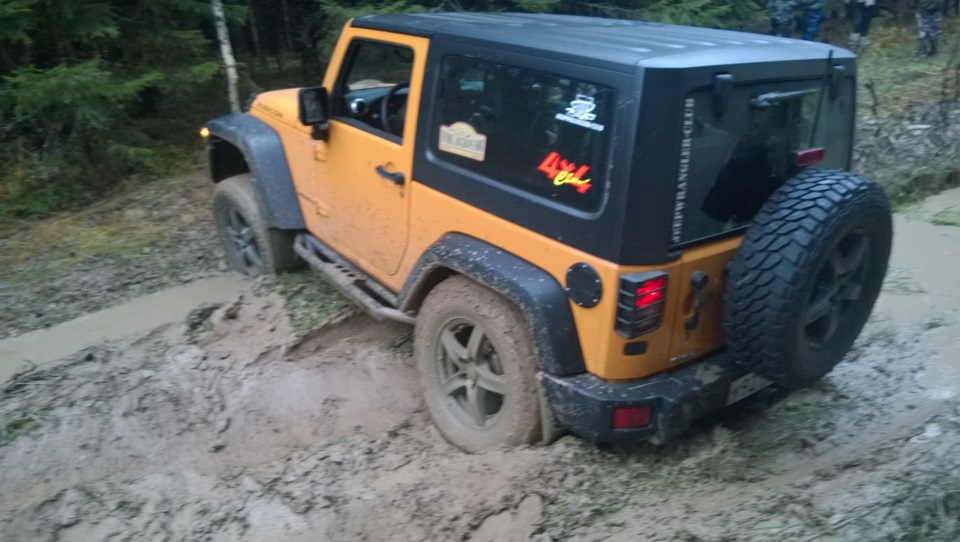 Scorpion едет, но без фанатизма — Jeep Wrangler (JK), 2,8 л, 2012 года | шины | DRIVE2