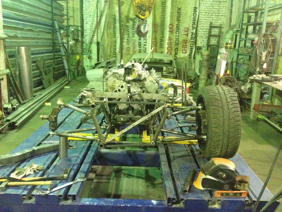 И вот мы уже почти закончили создавать переднюю подвеску)))) — Дорожный ...