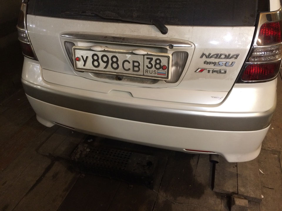 Запись 24. Нижний спойлер. — Toyota Nadia, 2 л, 1999 года | тюнинг | DRIVE2