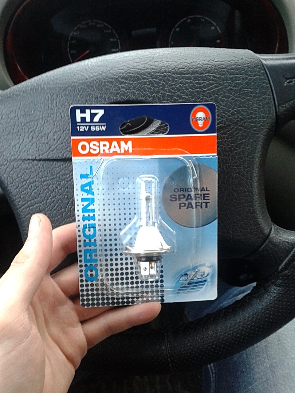 Ближний свет Osram Original — Lada Калина Универсал (1G), 1,6 л, 2010 ...