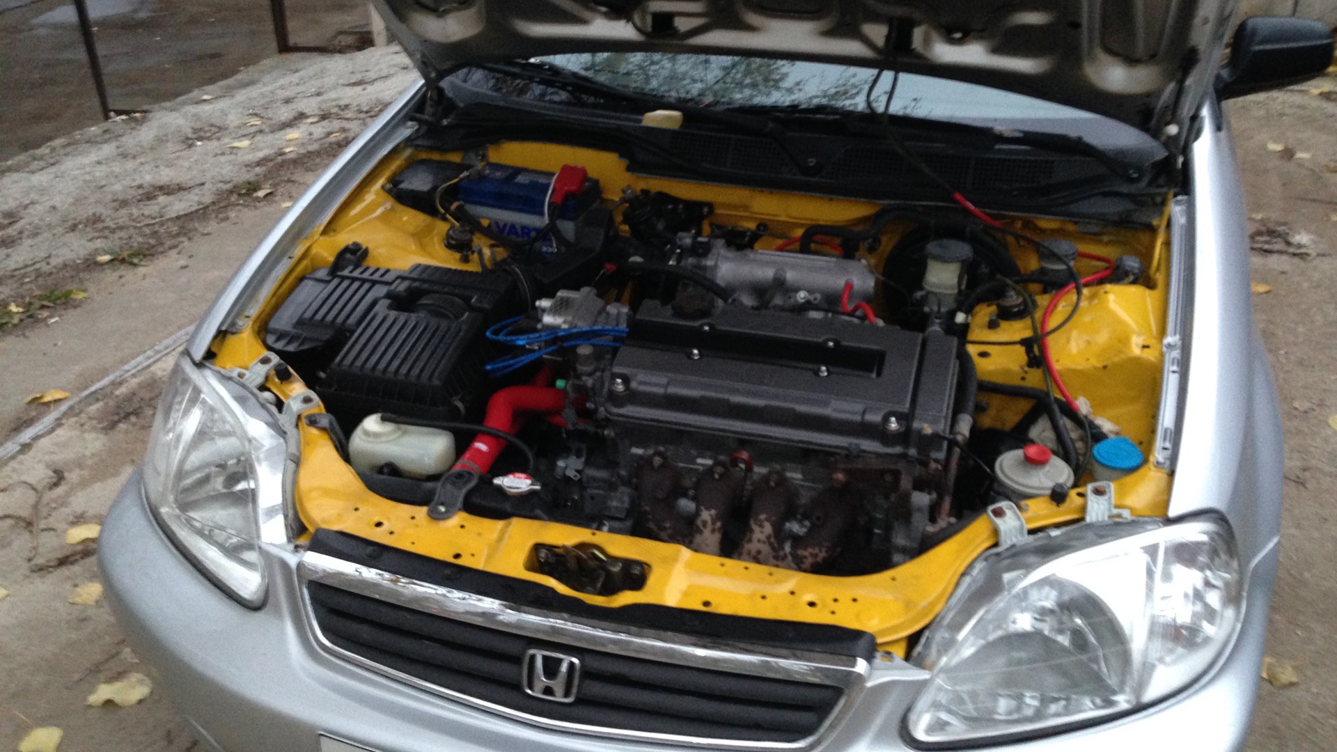 Honda Civic (6G) 1.6 бензиновый 2000 | B16A2 недоЖДМ на DRIVE2