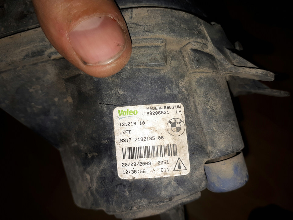 63177182195 фара противотуманная BMW | Запчасти на DRIVE2