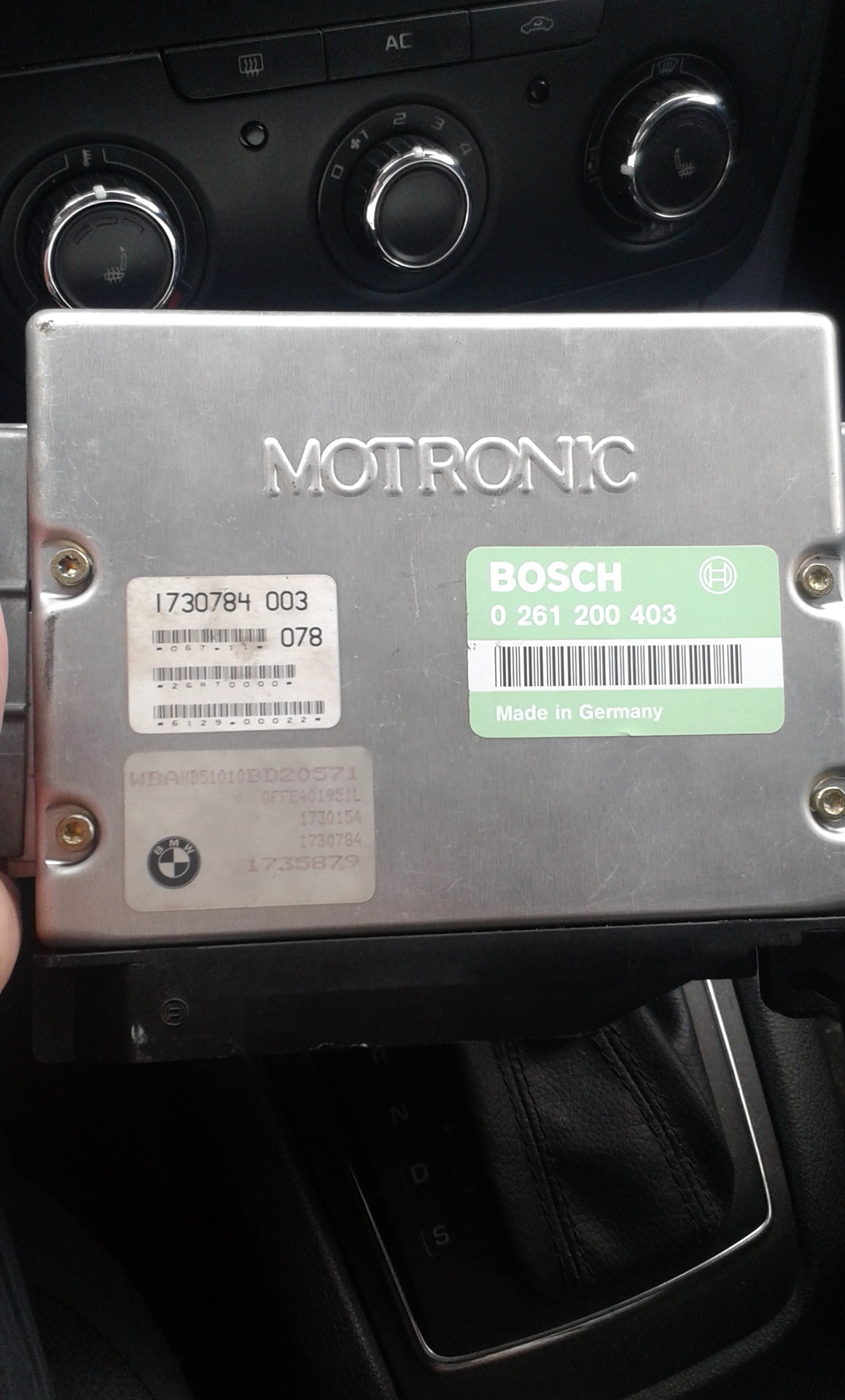 Замена эбу. — BMW 5 series (E34), 2 л, 1991 года | электроника | DRIVE2