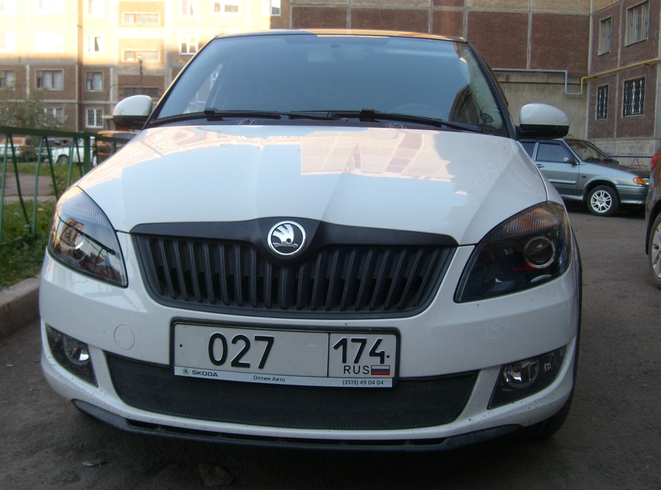 Головные фары Monte Carlo — Skoda Fabia Mk2, 1,2 л, 2013 года ...