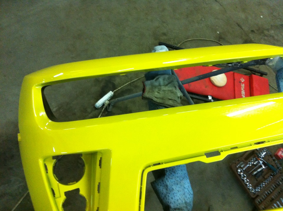 Бампер ))) — Chevrolet Camaro V, 3,6 л, 2012 года | визит на сервис ...