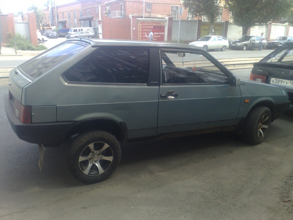 занизил зад — Lada 2108, 1,5 л, 2002 года | тюнинг | DRIVE2