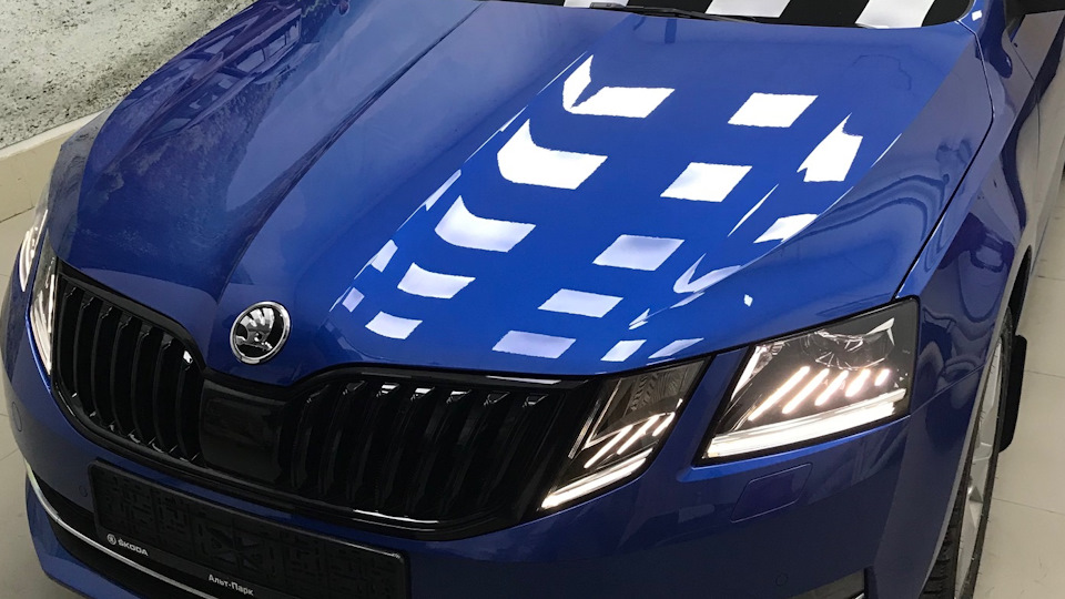 Skoda Octavia A7 Mk3 1.8 бензиновый 2017 | Race blue 4x4 dq381+is38 на ...