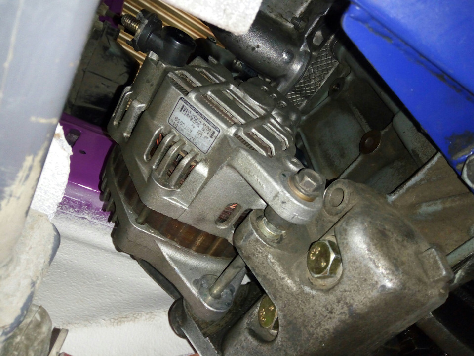 Генератор от Subaru A3TG0591 — 23700-AA510 — 110ампер — Lada 2114, 1,6 ...