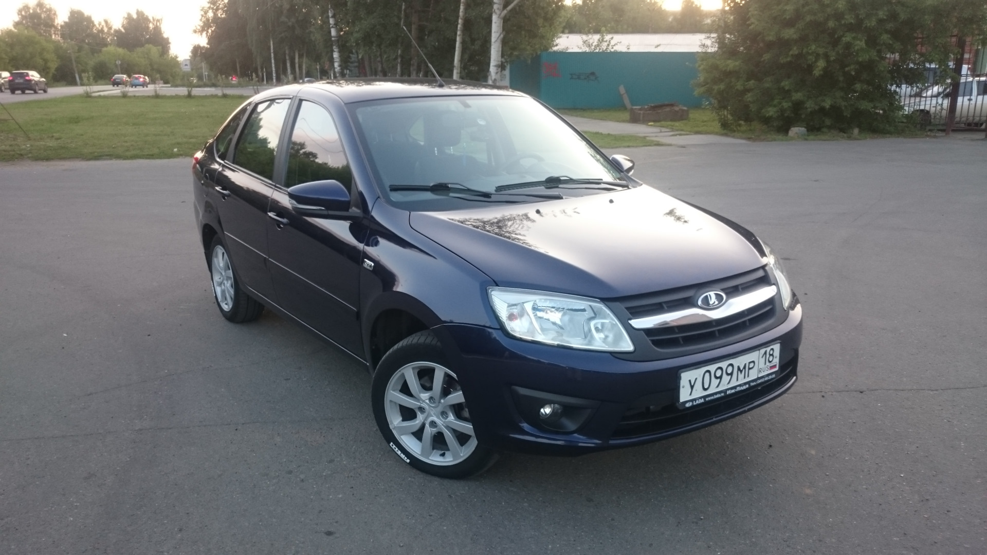 Подвеска LADA Sport (оригинал) — Lada Гранта Лифтбек (1G), 1,6 л, 2014 года | тюнинг | DRIVE2