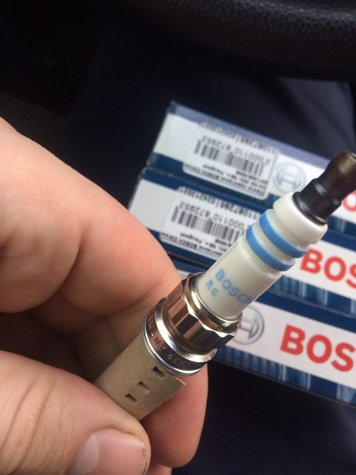 Свечи bosch иридиевые — Hyundai i30 (2G), 1,4 л, 2013 года | наблюдение ...