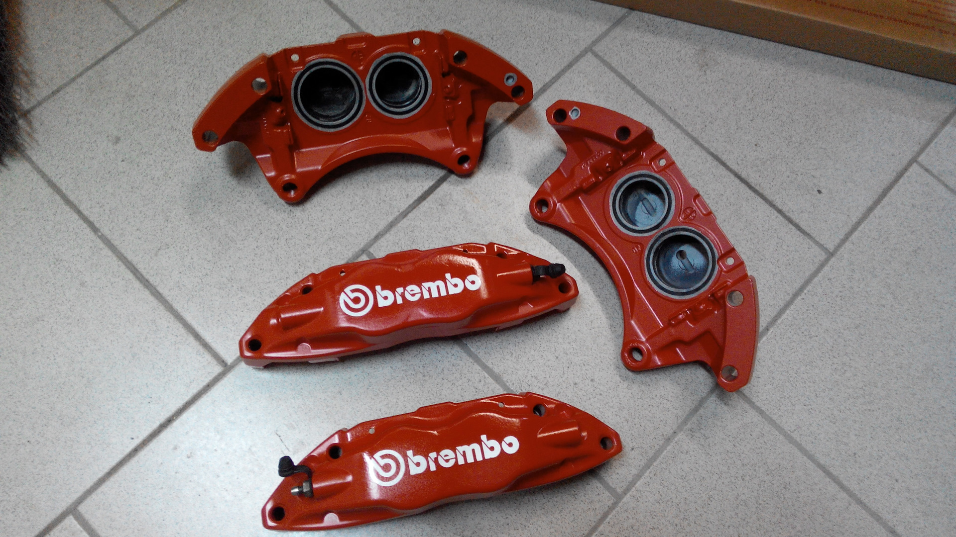 Brembo E38 Brembo Gold [последние штрихи] — Subaru Tribeca B9 3