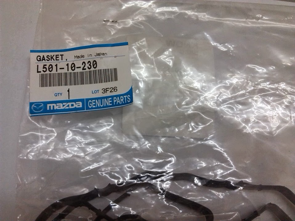 Замена прокладки клапанной крышки и свеч — Mazda 3 (1G) BK, 2 л, 2005 ...